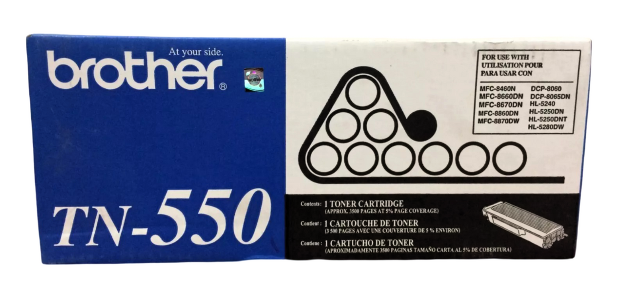 Brother TN-550 | Original Black Toner Cartridge - Toner Buzz