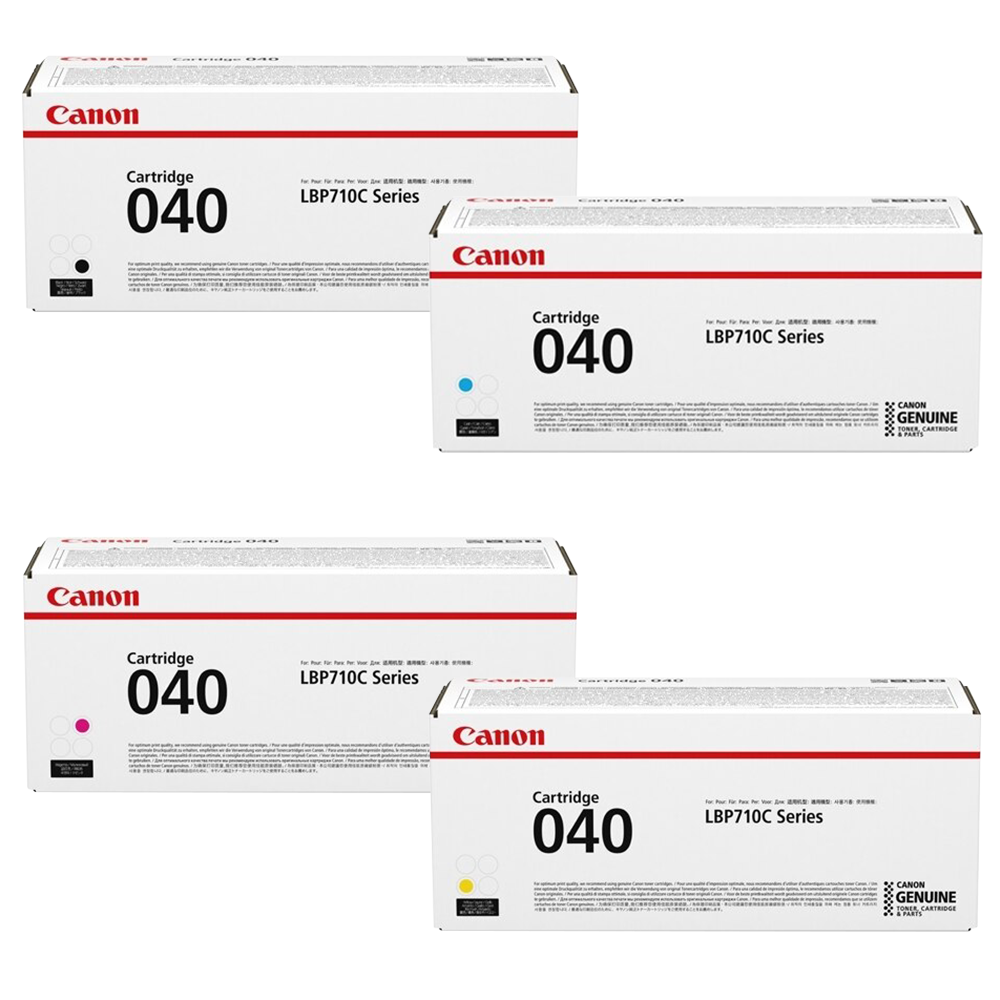 Canon 054 Set | 4-Pack Original Toner Combo | All Colors - Toner Buzz