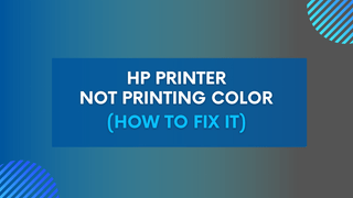 HP Printer Not Printing Color (How To Fix It) - Toner Buzz