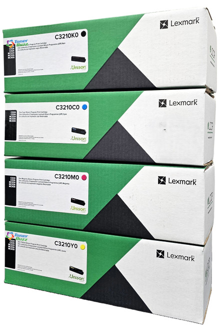 Lexmark Set | C3210K0, C3210C0, C3210M0, C3210Y0 | Original Lexmark ...