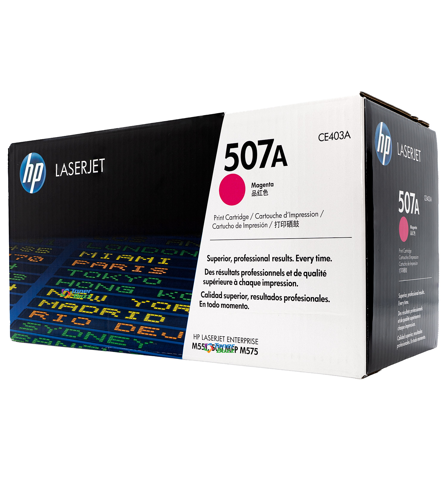 CE403A | HP 507A | Original HP Toner Cartridge – Magenta - Toner Buzz