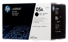 HP 05A (CE505D) 2-Pack | Original HP Dual Pack Black Toner - Toner Buzz