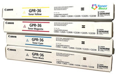 Canon GPR-36 Set | 4-Pack Original Toner Combo | All Colors - Toner Buzz