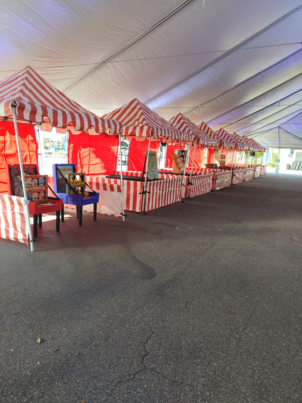 10' x 10' Large Carnival Tents - Xtreme Entertainment