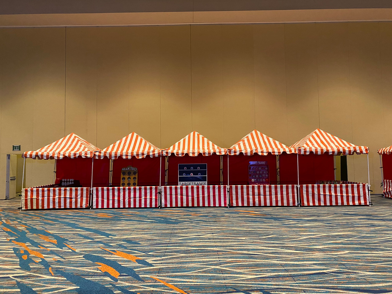 10' x 10' Large Carnival Tents - Xtreme Entertainment