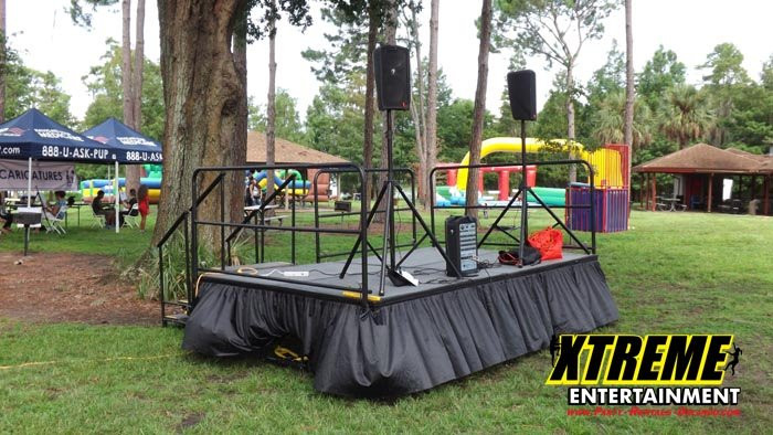 Portable Stage - Xtreme Entertainment
