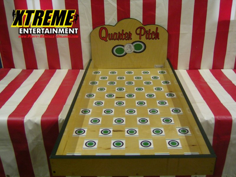 Quarter Pitch Carnival Game - Xtreme Entertainment