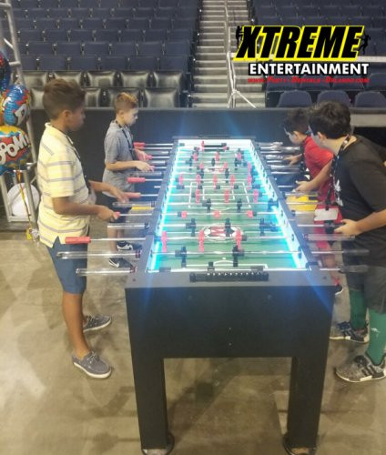LED Foosball Table - 8 Player - Xtreme Entertainment
