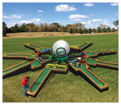 9 Hole Mini Golf Inflatable - Xtreme Entertainment
