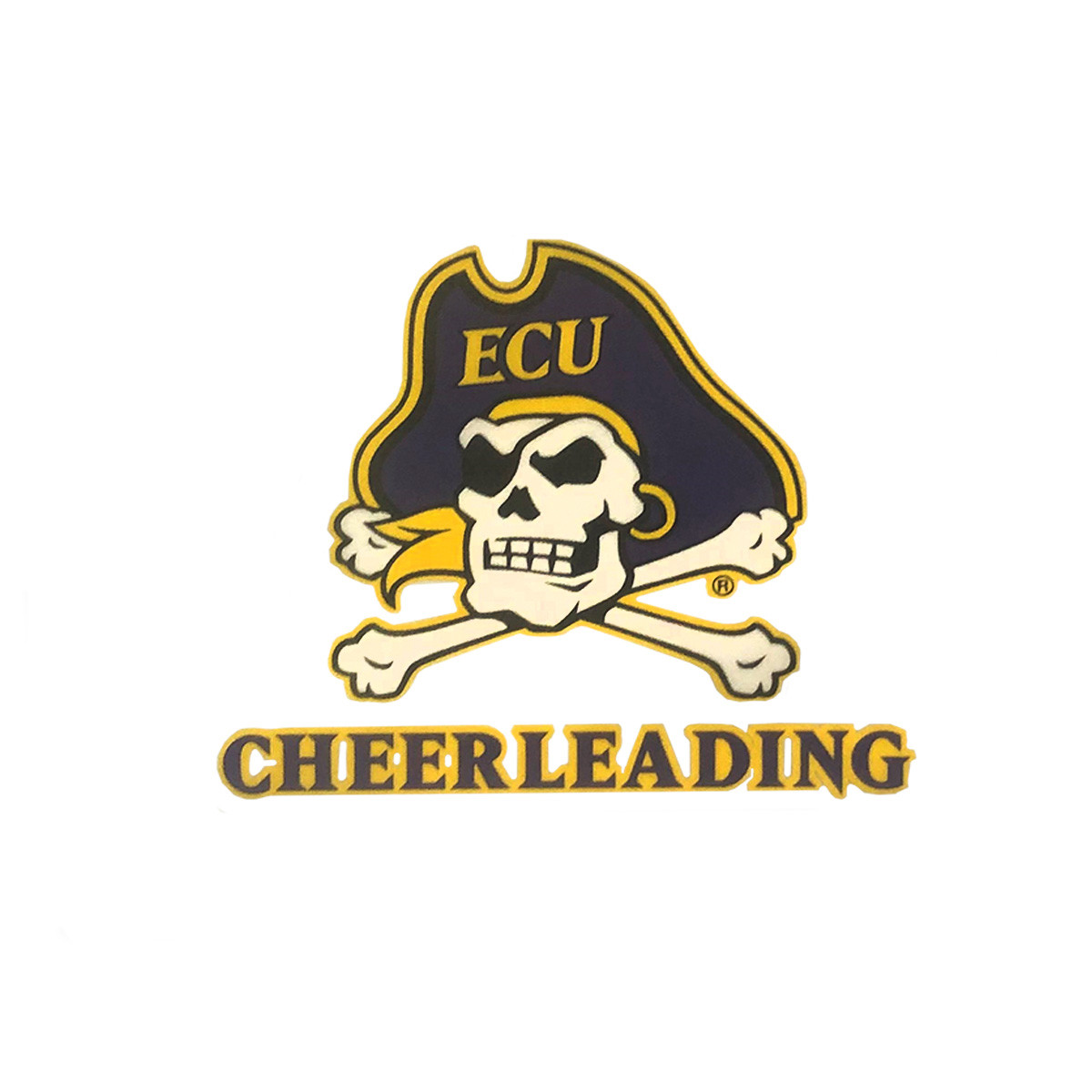 ECU Cheerleading Decal - University Book Exchange