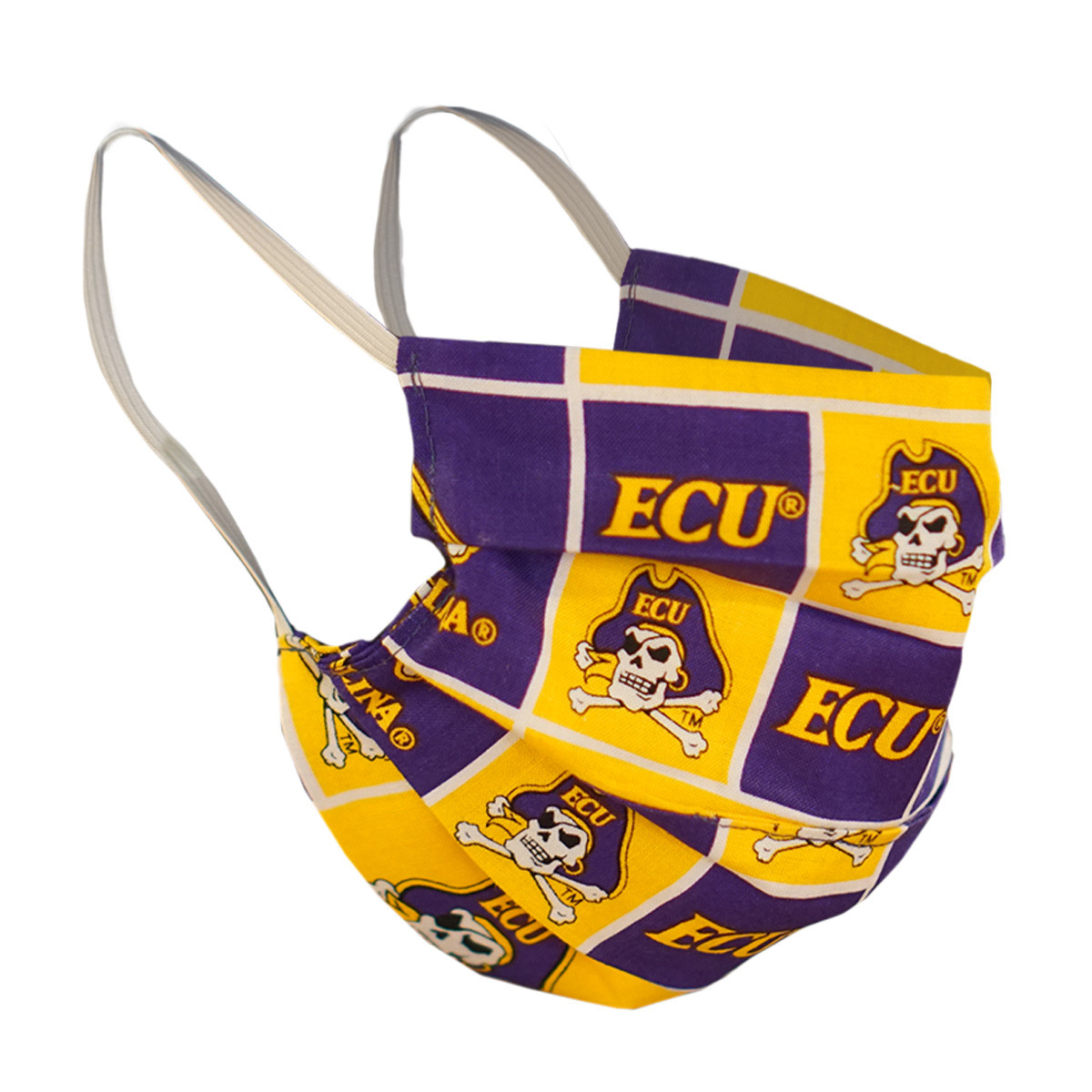 ECU Patchwork Pattern Face Mask - University Book Exchange
