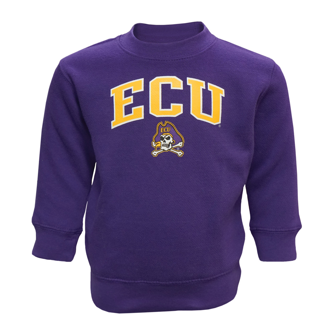 Purple ECU Jolly Roger Toddler Crew - University Book Exchange