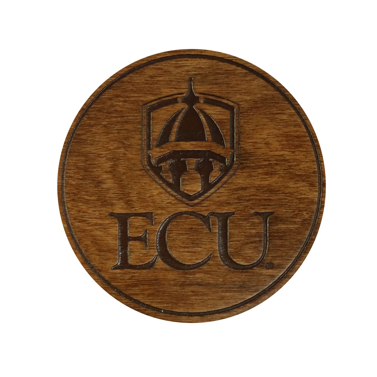 4 Pack ECU Cupola Cherry Coasters - University Book Exchange
