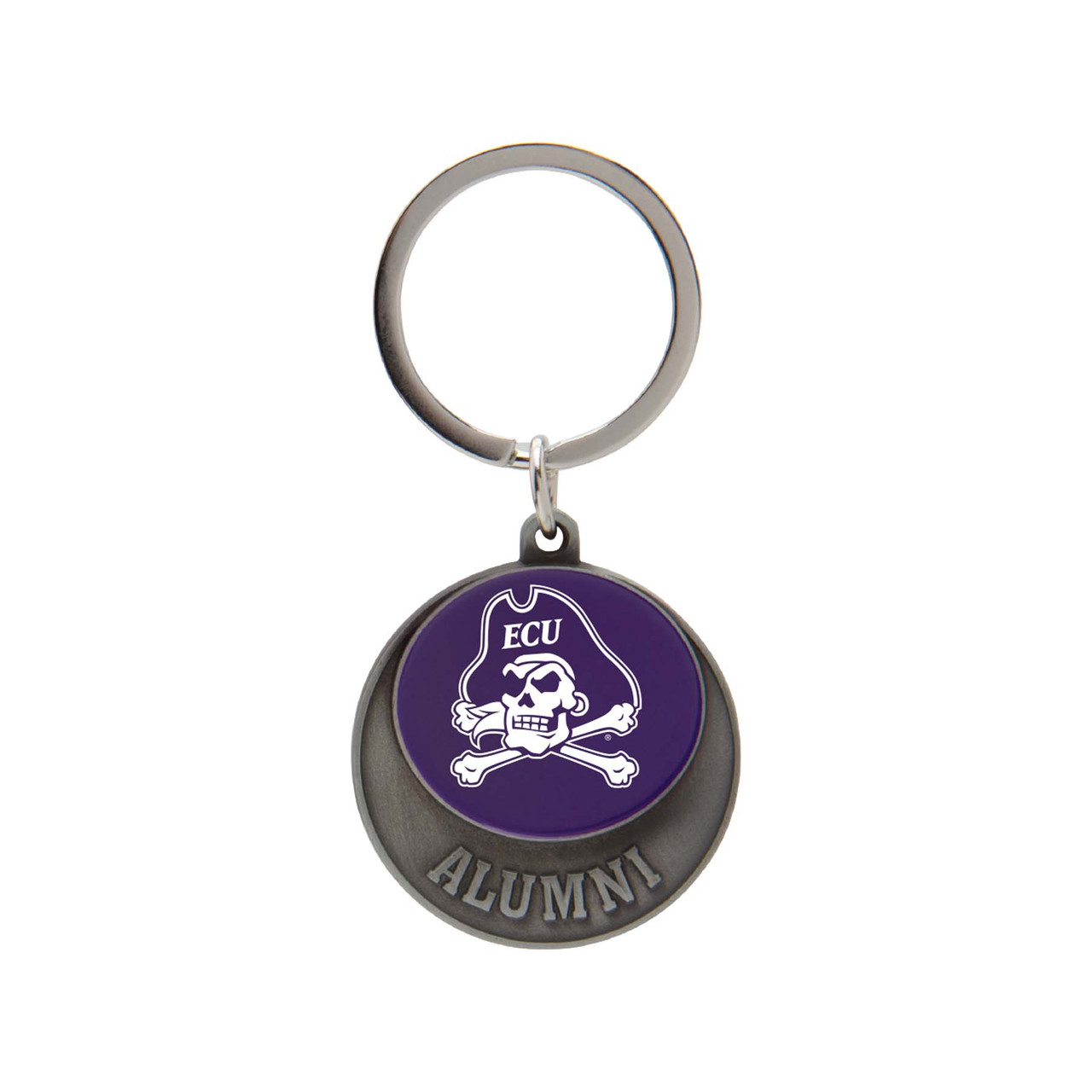 Round Jolly Roger Alumni Keychain - University Book Exchange