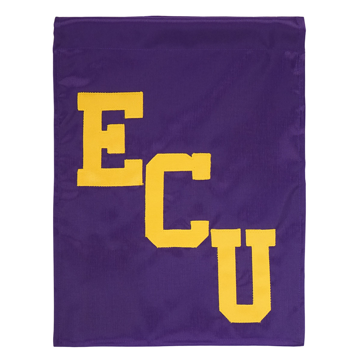 Purple Twill ECU Garden Flag - University Book Exchange