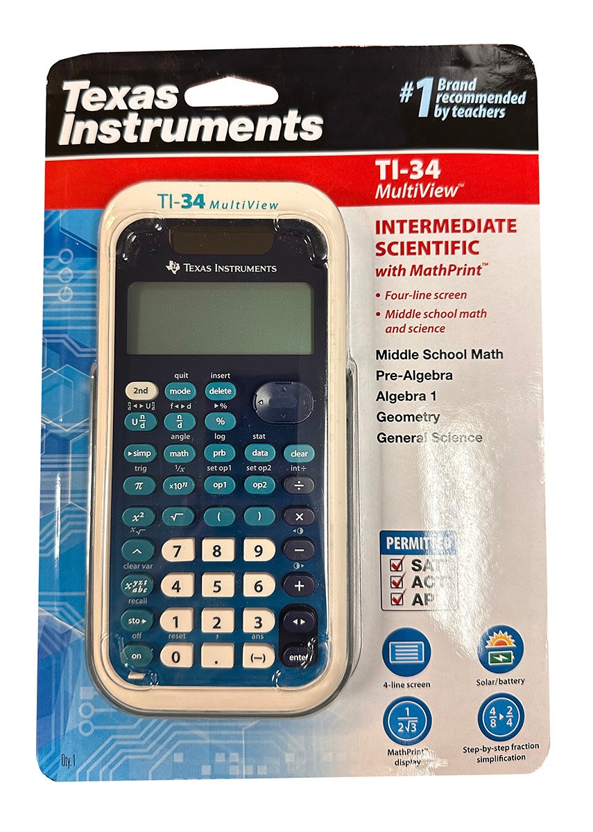 Calculator TI34 Multiview - University Book Exchange