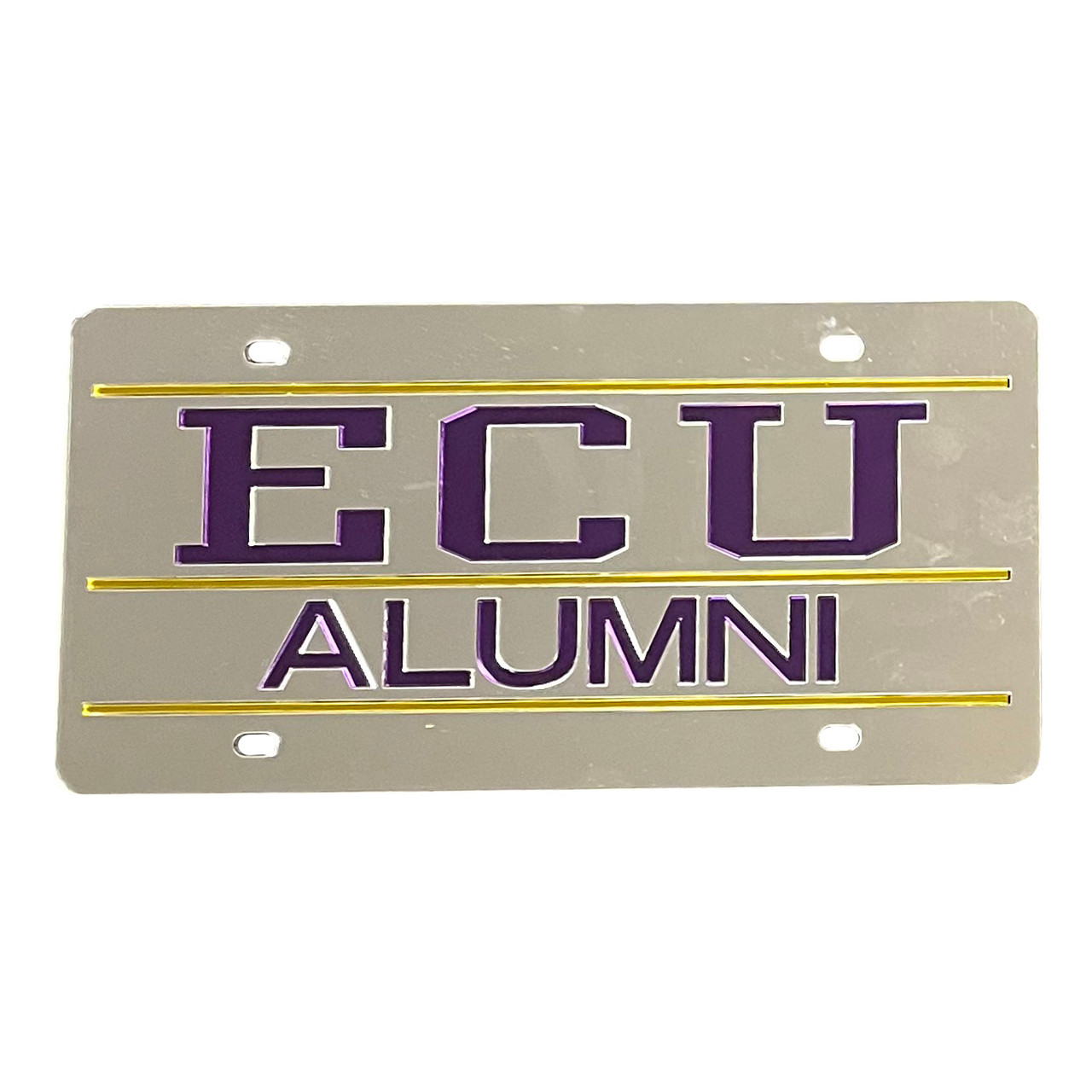 ECU Alumni Mirror License Plate