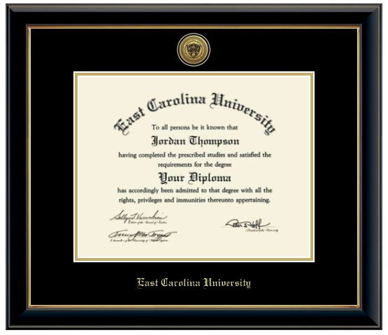 Engraved Onyx Gold Diploma Frame - University Book Exchange