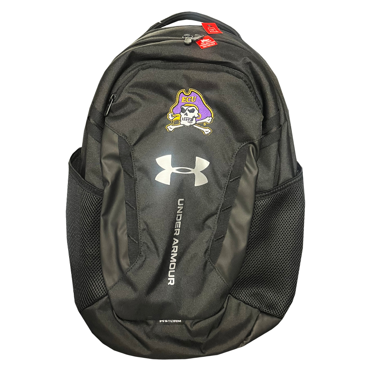 Under Armour Hustle Black Jolly Roger Backpack - University Book Exchange