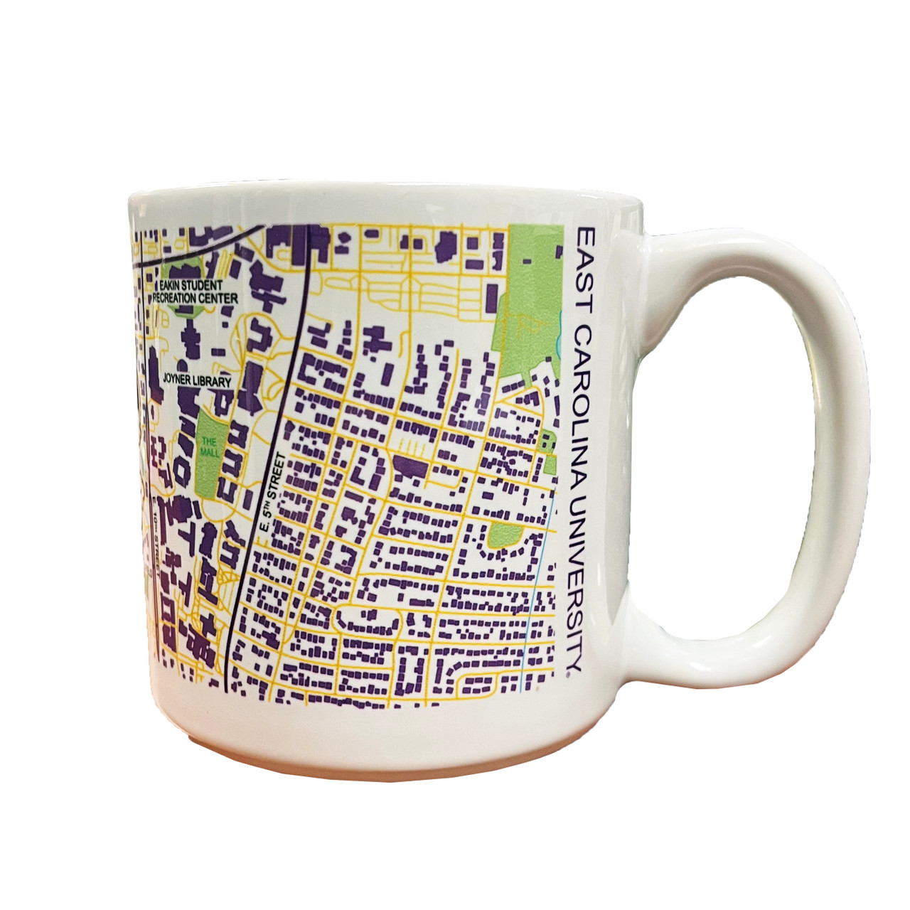 Campus Map Mug with Jolly Roger - University Book Exchange