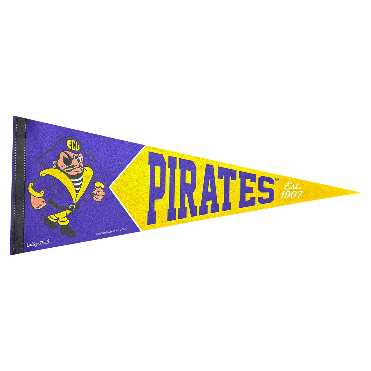 Strutting Pee Dee Pirates Pennant Flag - University Book Exchange