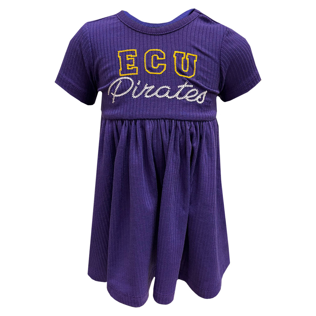 Infant Purple ECU Embroidered Dress - University Book Exchange