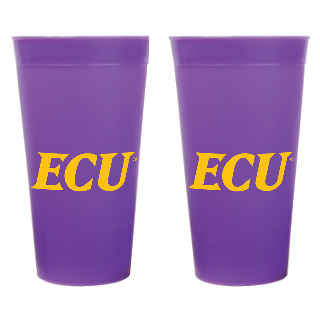 Purple and Gold ECU Stadium Cup - University Book Exchange