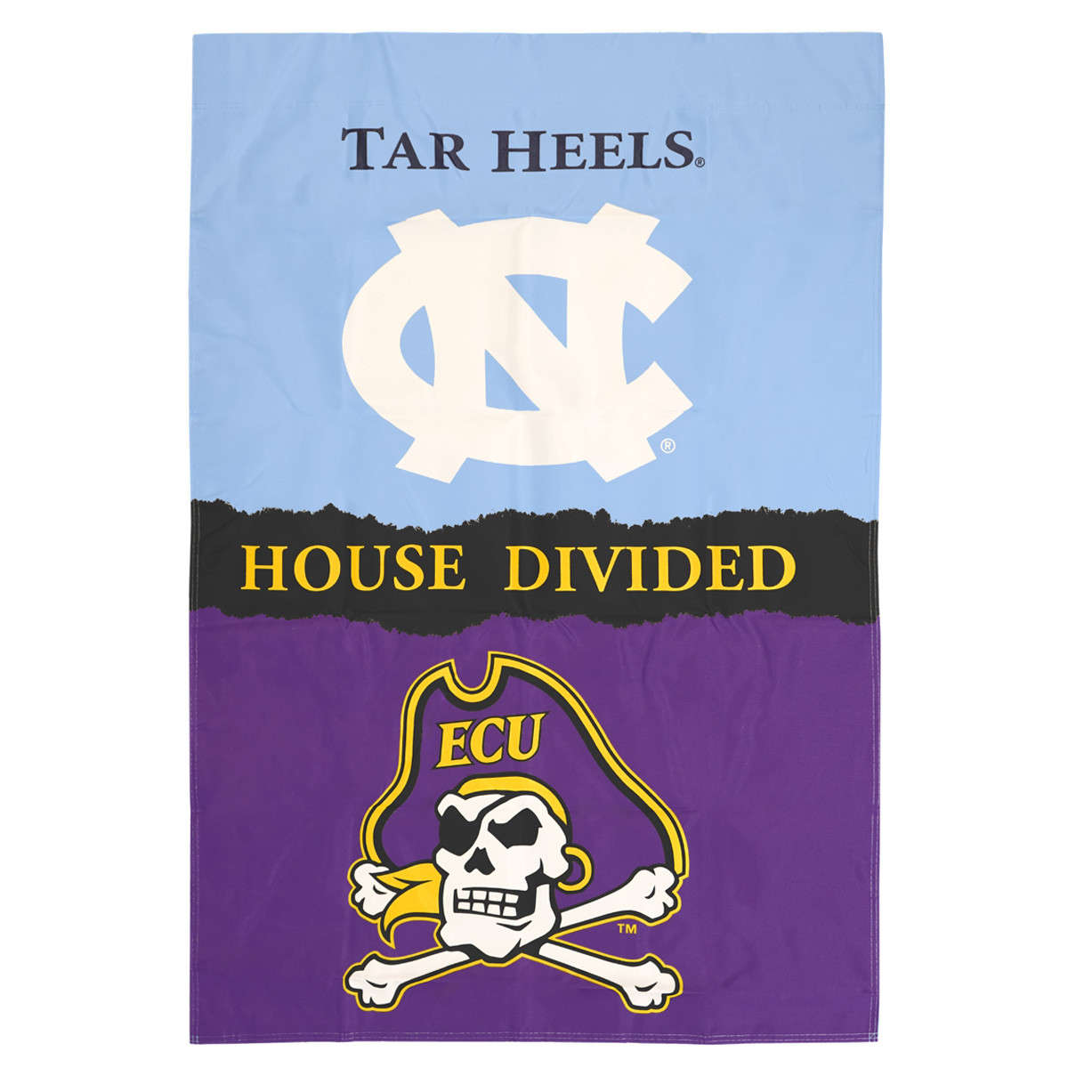 House Divided ECU vs UNC House Flag - University Book Exchange