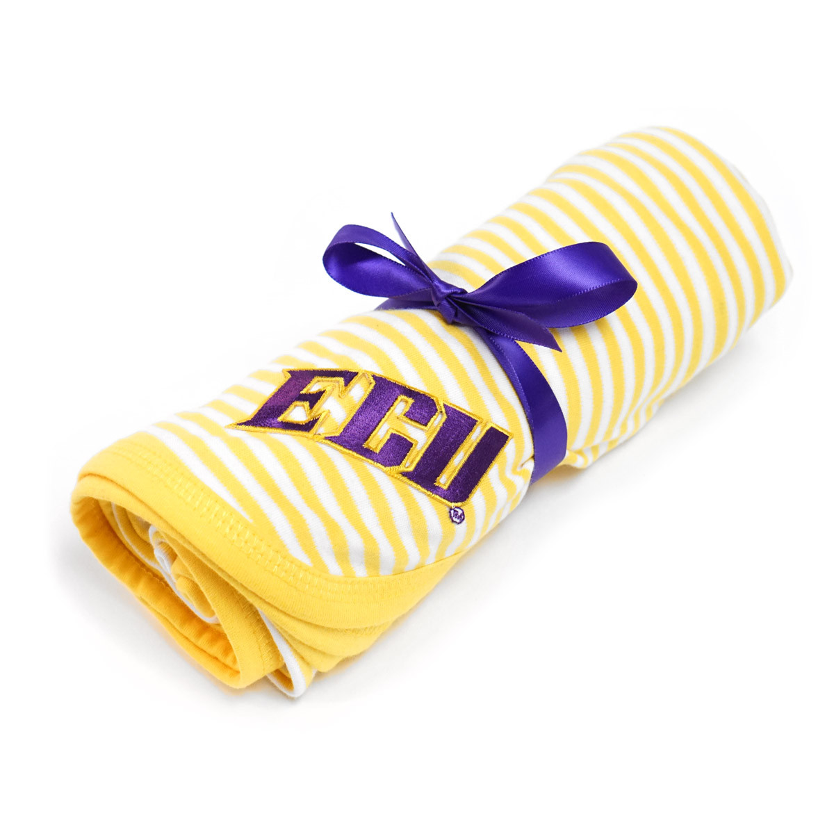 Gold & White ECU Baby Blanket - University Book Exchange