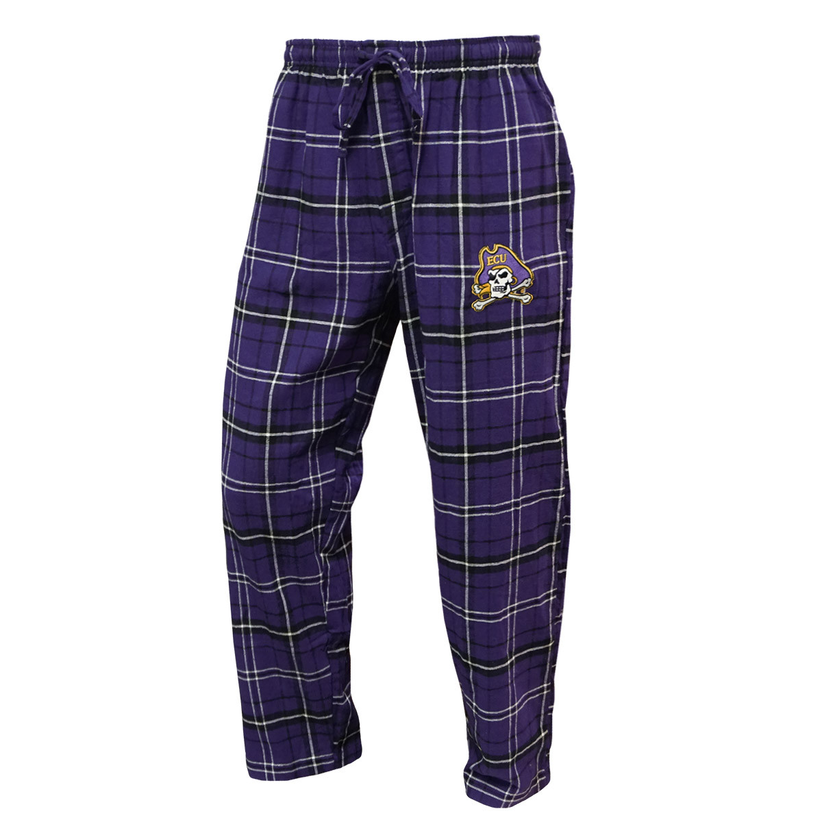 Purple Plaid Jolly Roger PJ Pants - University Book Exchange