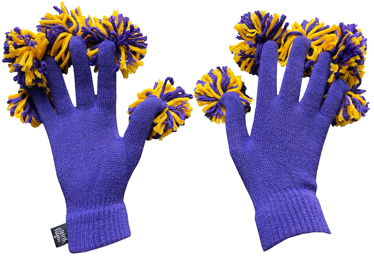 Spirit Finger Pom-pom Gloves