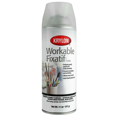 KRYLON SPRAY WORKABLE FIXATIVE 11OZ - University Book Exchange