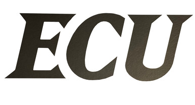 ECU Letters Stencil - University Book Exchange
