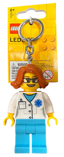 Lego Female Doctor Light-up Keychain - University Book Exchange