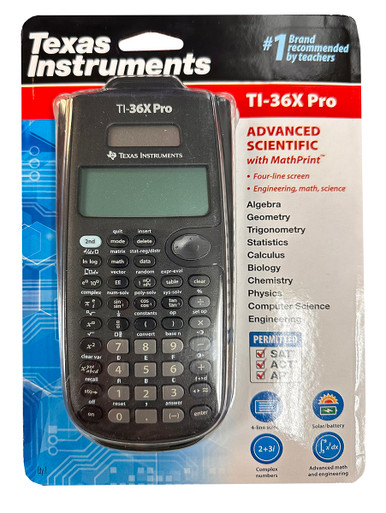 Calculator TI36X Pro Scientific - University Book Exchange