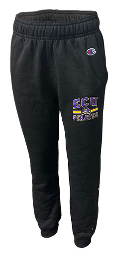 Black Champion Youth ECU Pirates Powerblend Banded Sweatpants ...
