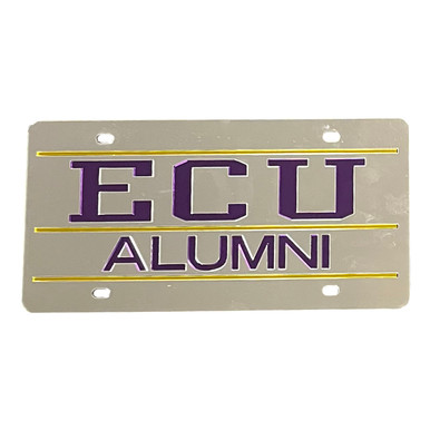 ECU Alumni Mirror License Plate