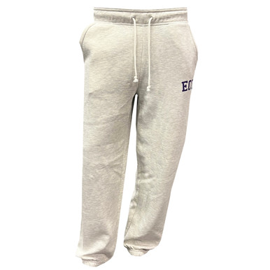 Ladies Ash Grey Baggy ECU Sweatpants - University Book Exchange
