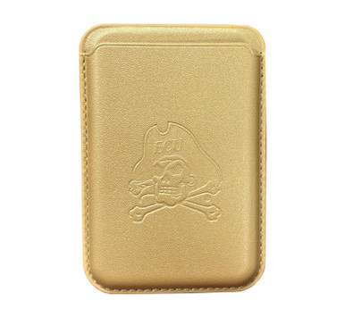 Mag Safe Gold Jolly Roger Wallet - University Book Exchange