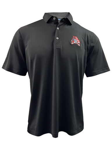 Black Cutter and Buck Stars & Stripes Jolly Roger Polo - University ...