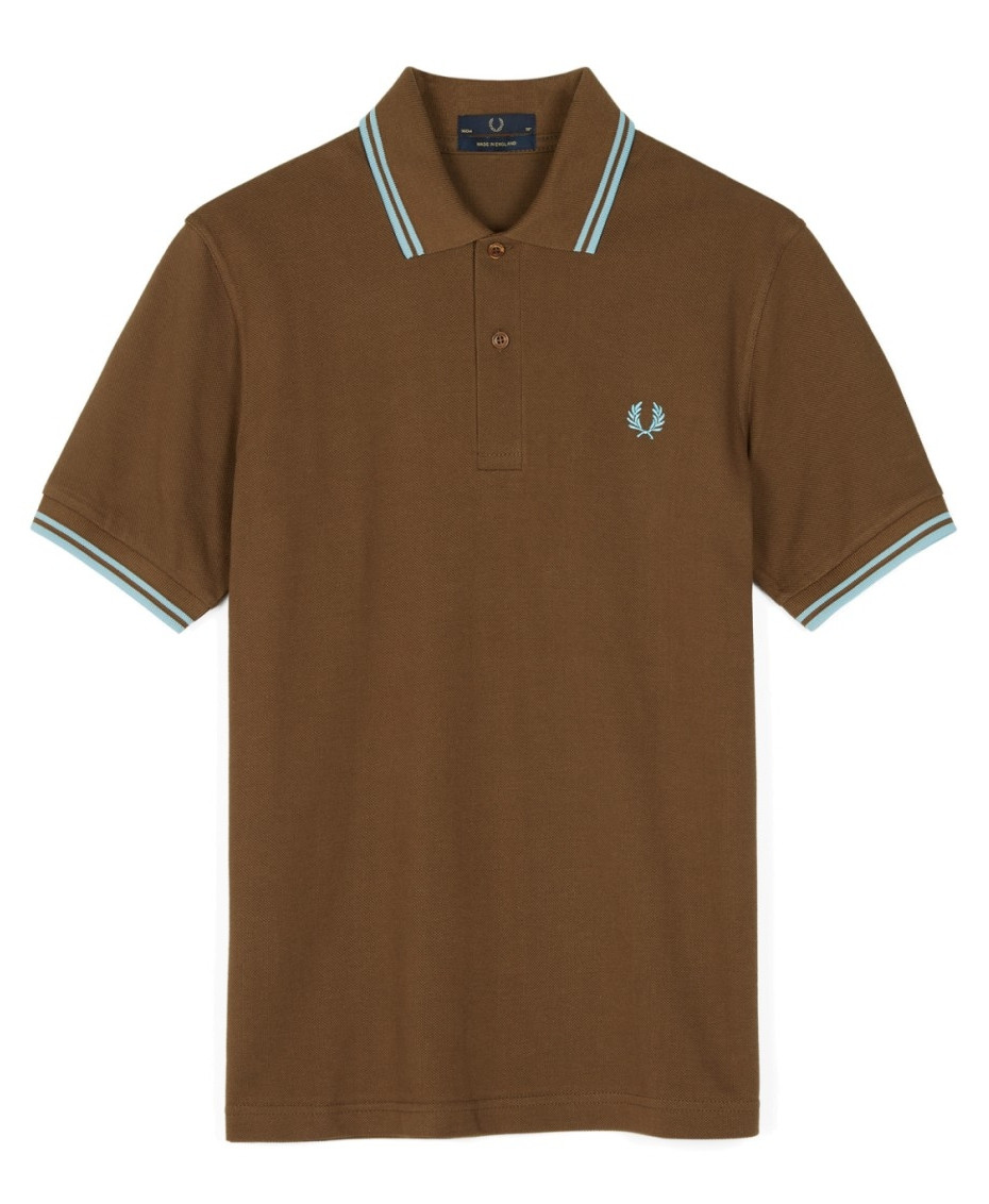 Made in England M12 Polo - Chocolate / Ice / Ice - The Third Estate Ltd