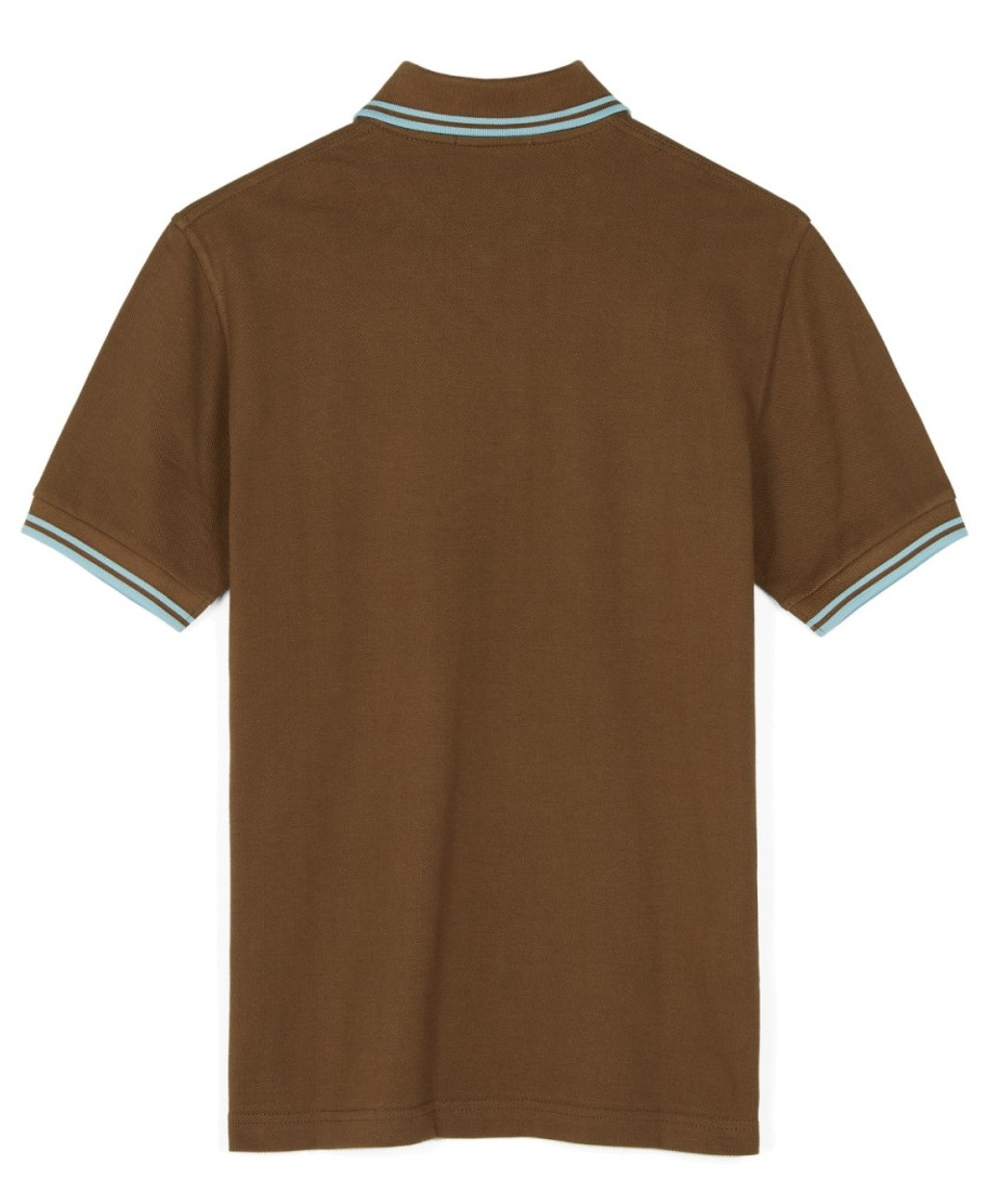 Made in England M12 Polo - Chocolate / Ice / Ice - The Third Estate Ltd