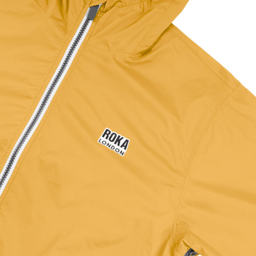 Roka Holborn Recycled Nylon Ripstop Rain Jacket - Corn - The Third ...