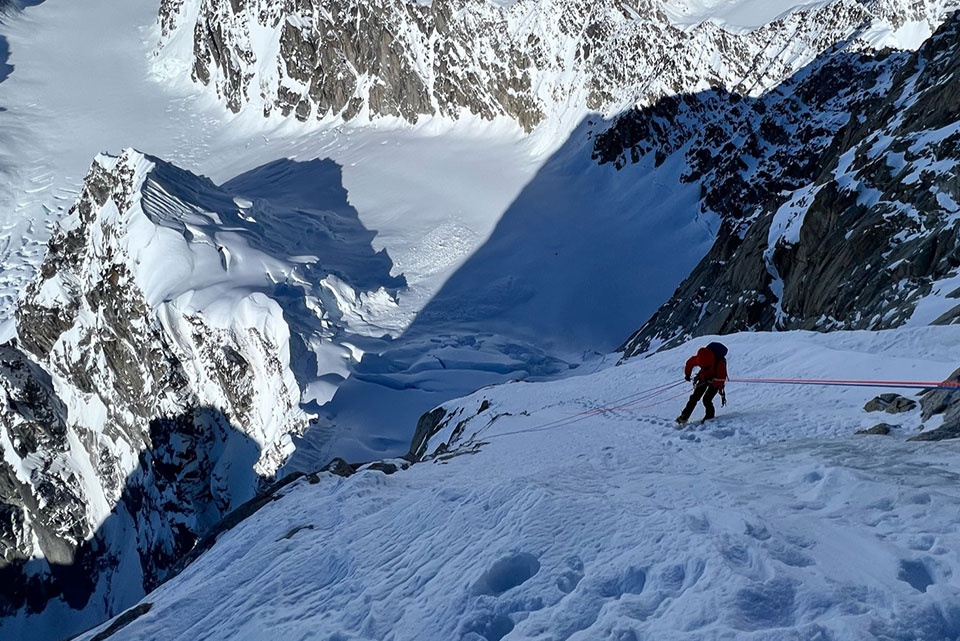 Dyad Performance Review on Mount Huntington, Alaska - SterlingRope.com
