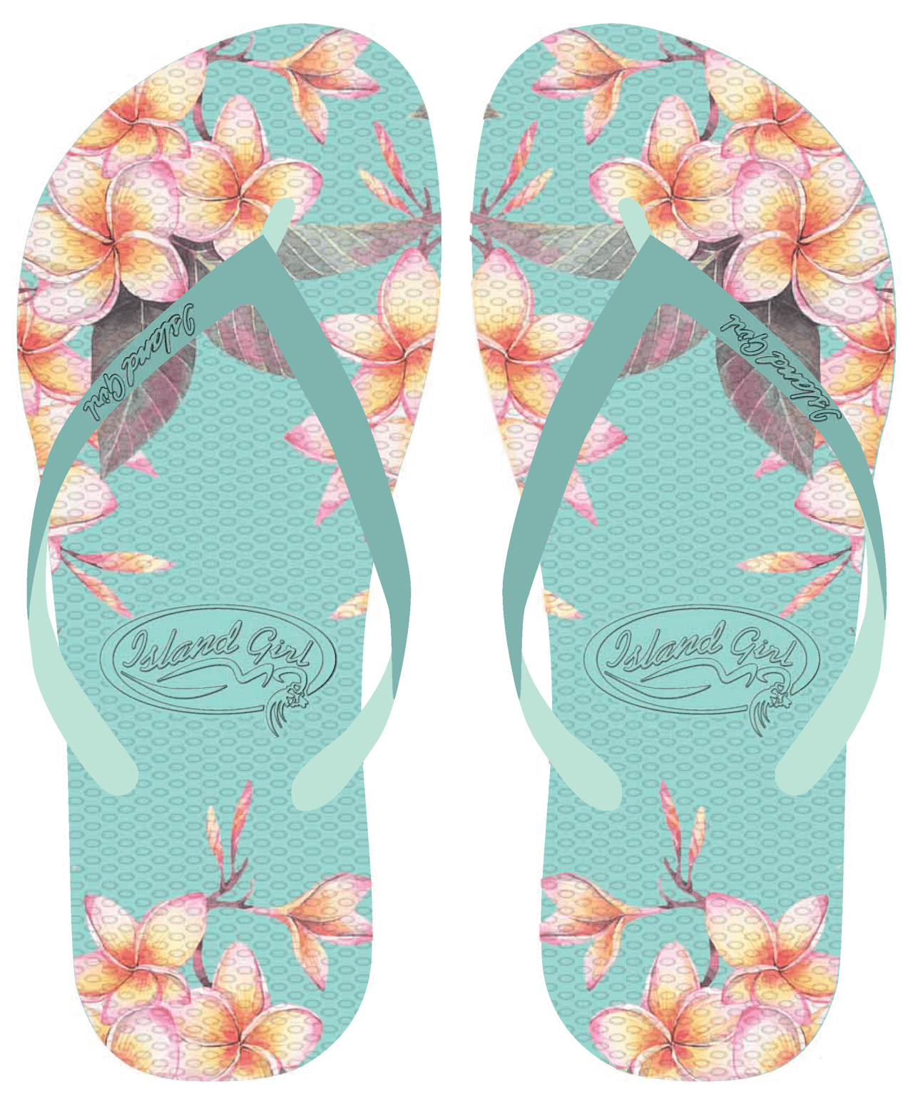 Island Girl® Slippers - Plumeria