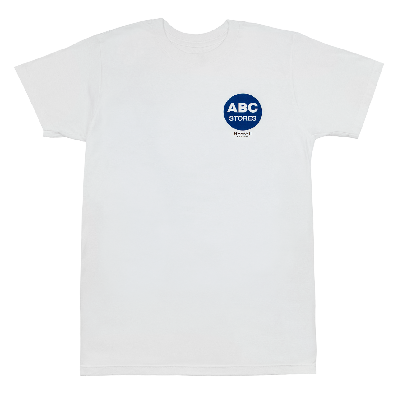 Crew Neck Tee - ABC Classic: White