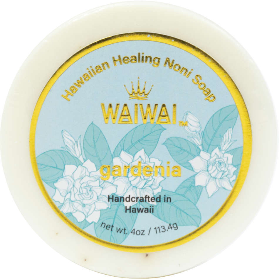 WaiWai Noni Soap 4oz: Gardenia