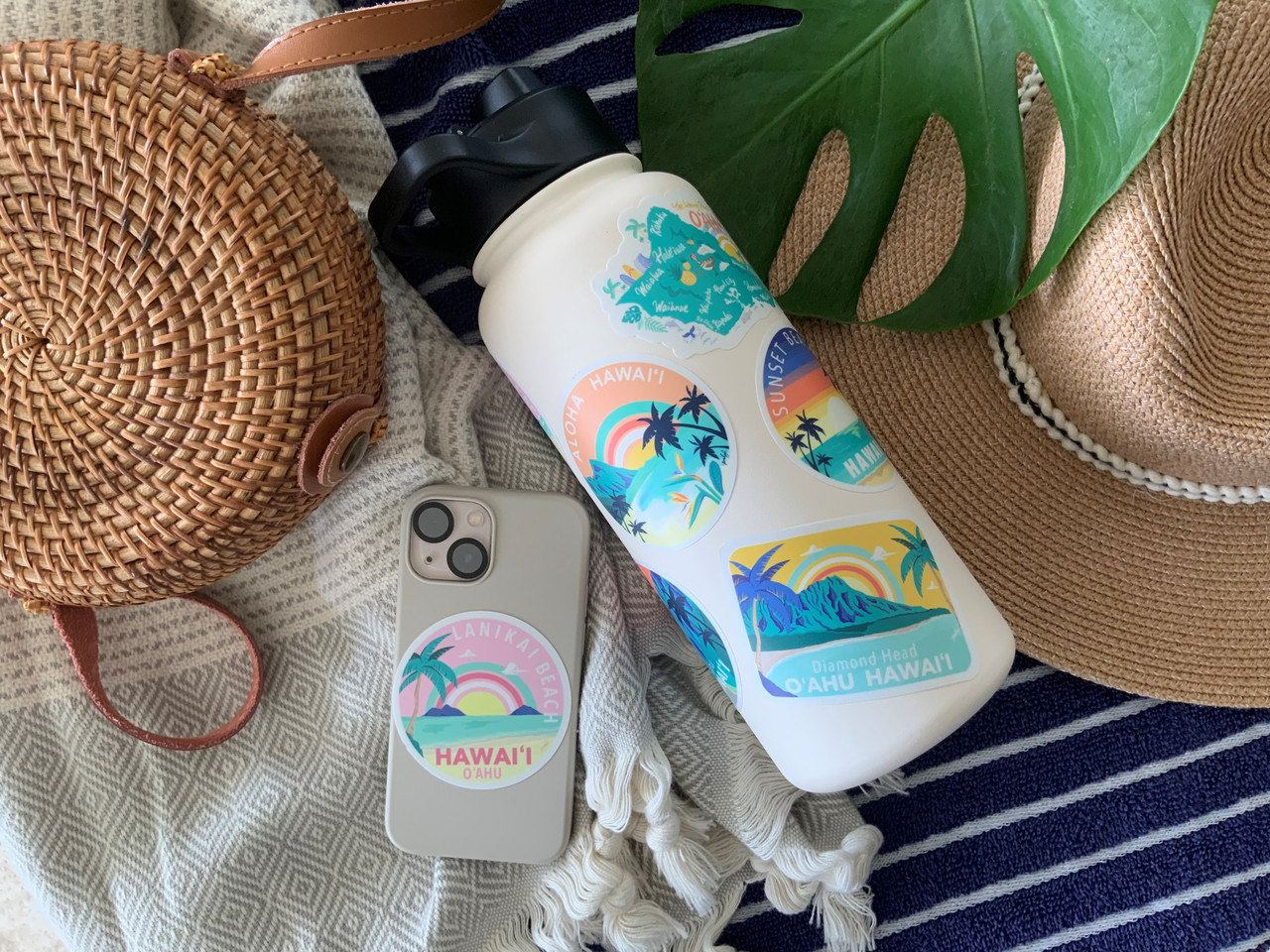 Island Series Stickers - Oahu: Ho'omaluhia