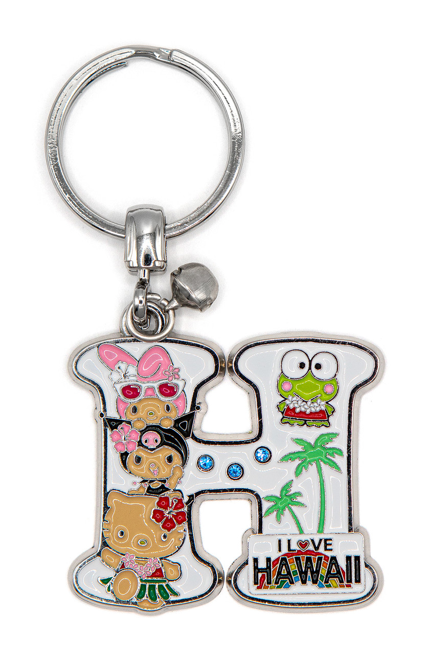 Hello Kitty® And Friends Hawaii Initial Keyring H