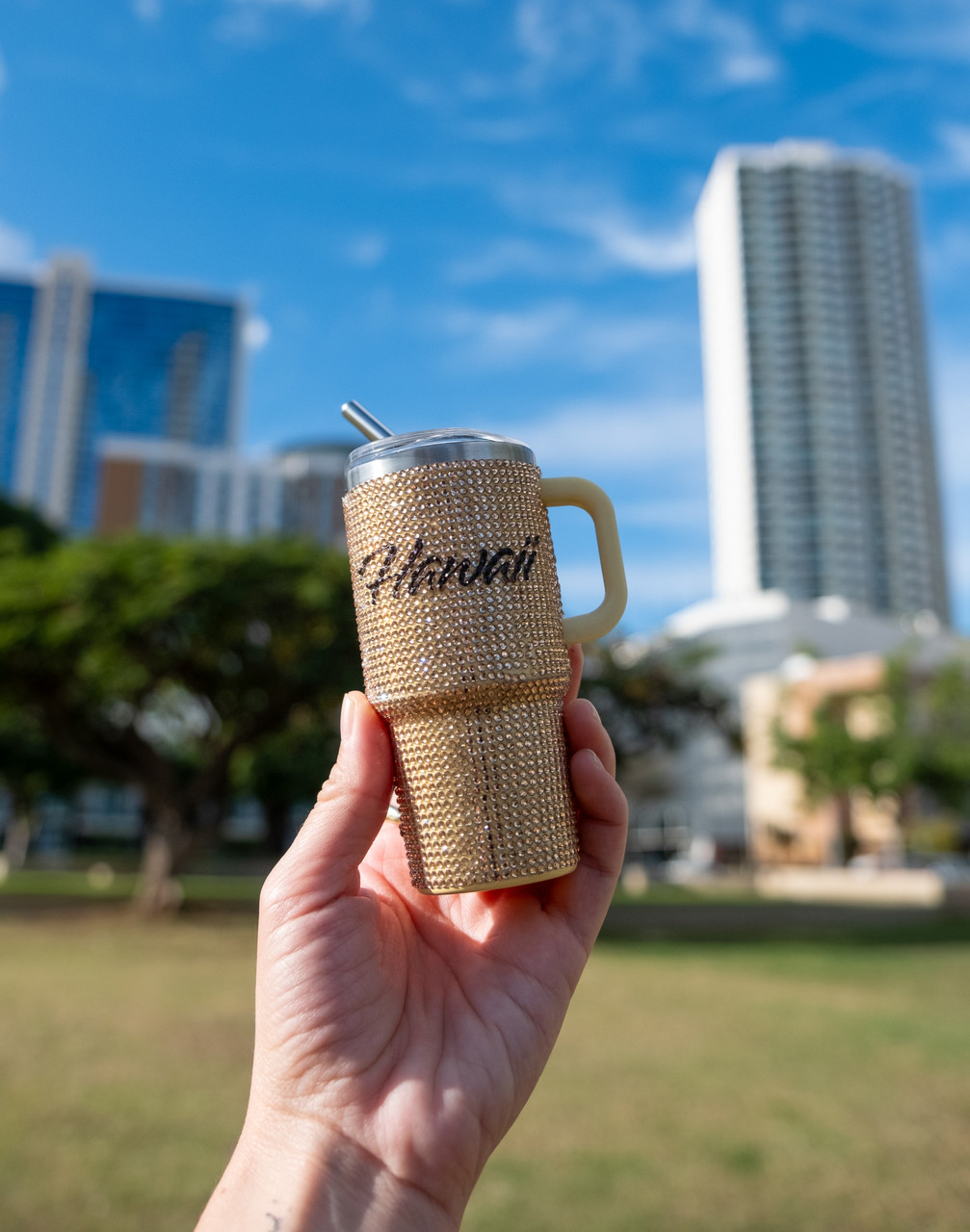 Mini Bling Cup - Gold